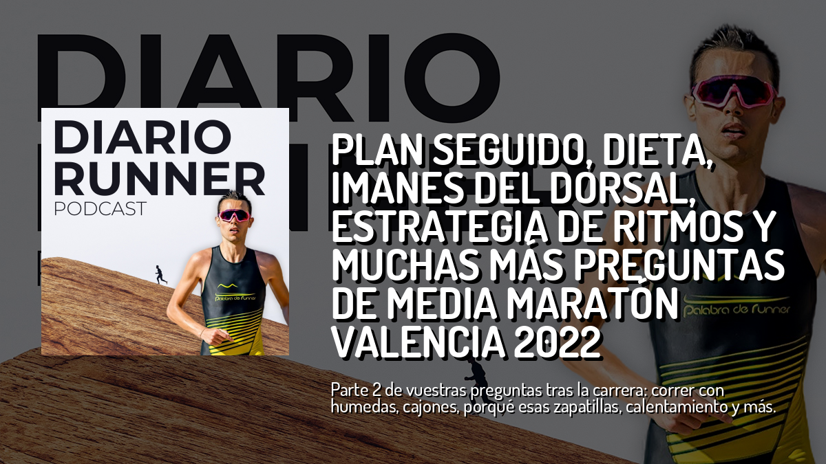 Plan seguido, dieta, imanes del dorsal, estrategia de ritmos y muchas ...