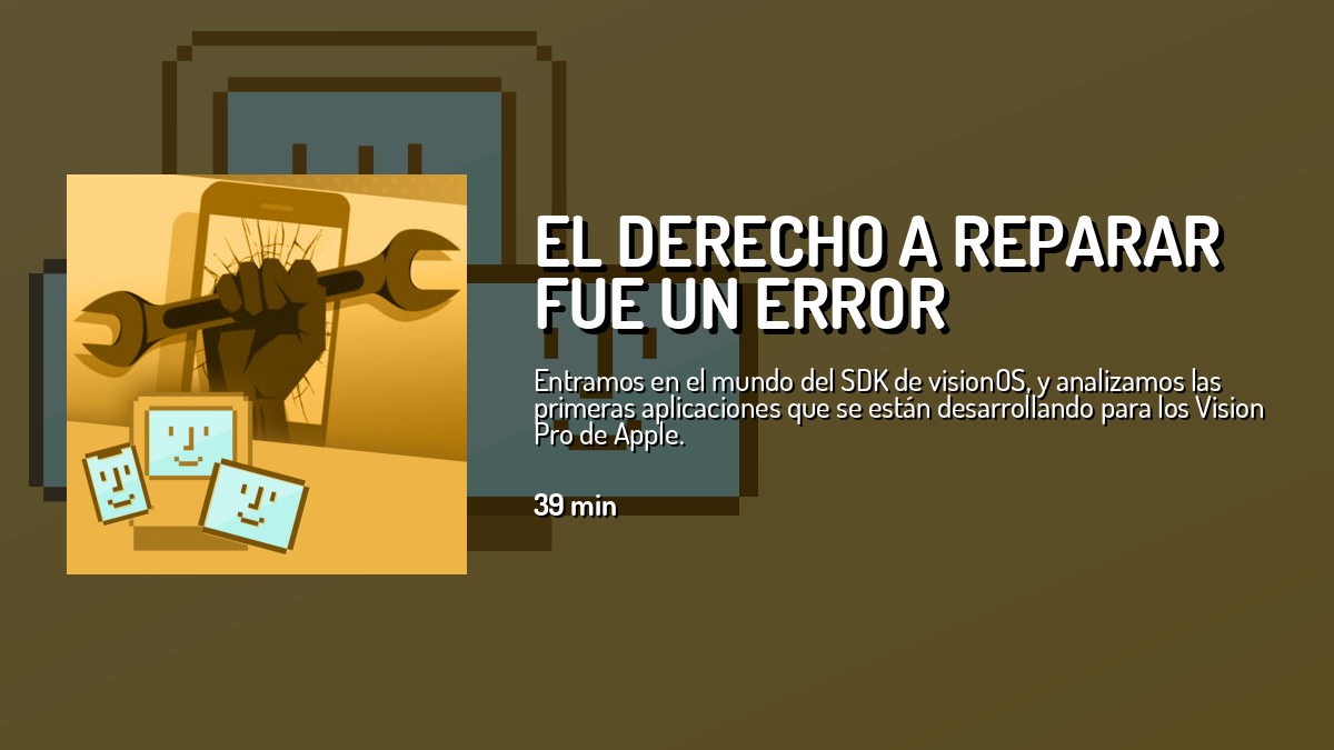 El derecho a reparar fue un error — Cupertino — Cuonda