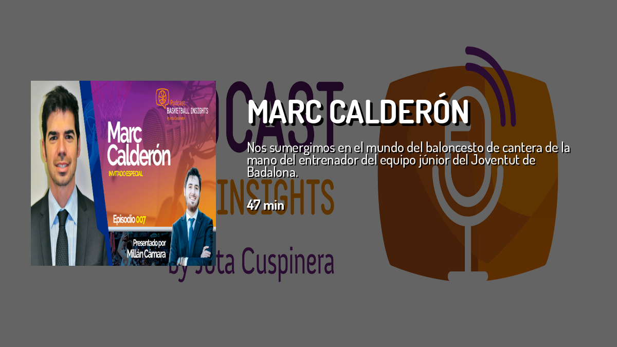 Marc Calderón — Basketball Insights — Cuonda