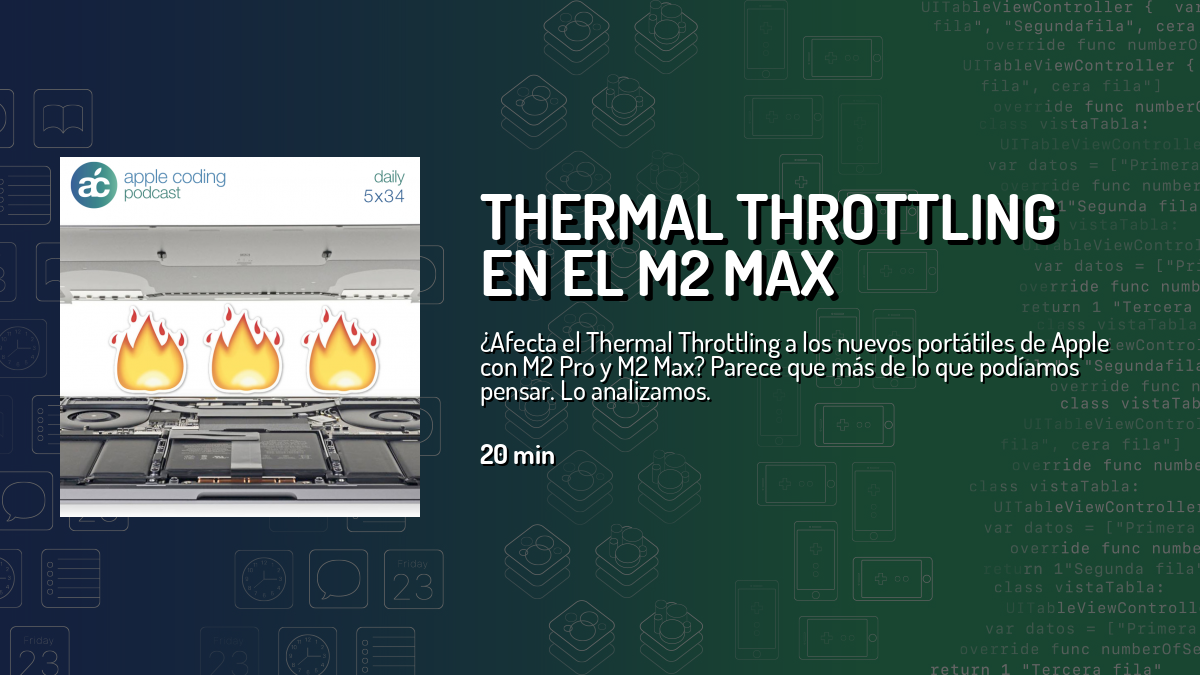 Thermal Throttling en el M2 Max — Apple Coding Daily — Cuonda