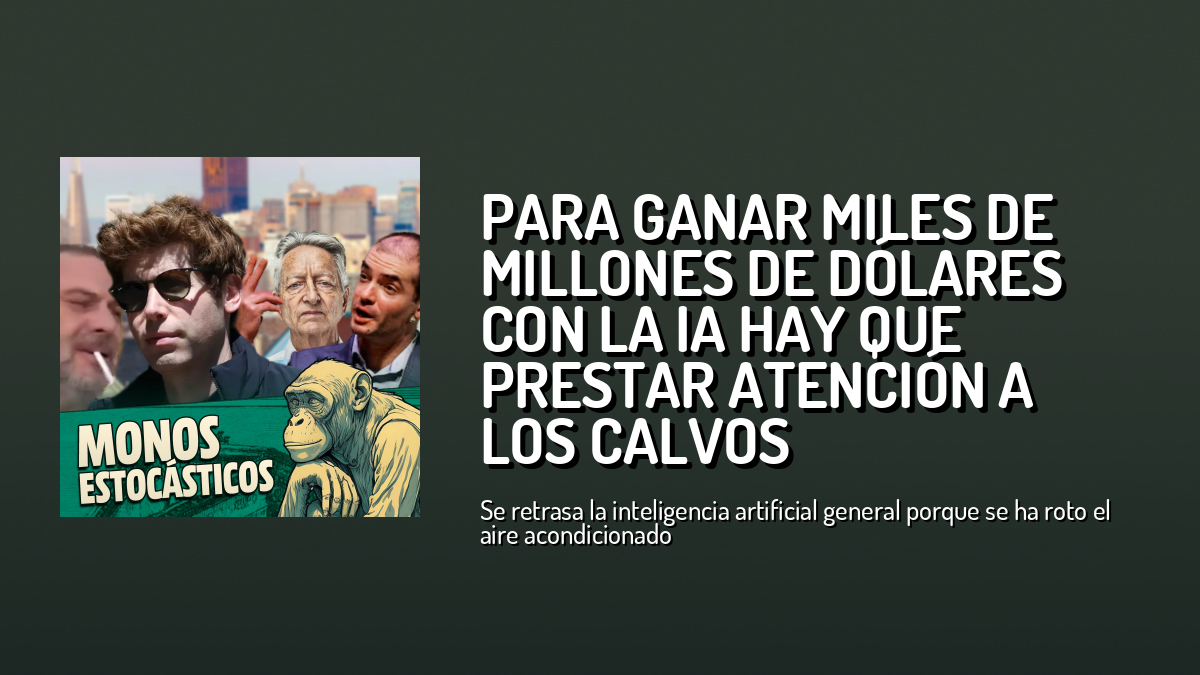 Para ganar miles de millones de dólares con la IA hay que prestar ...