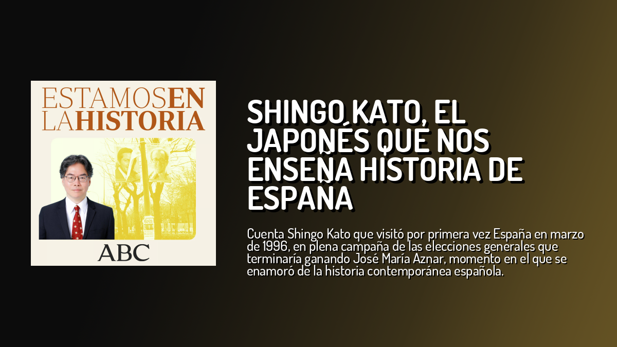 Shingo Kato, el japonés que nos enseña Historia de España — Estamos en ...