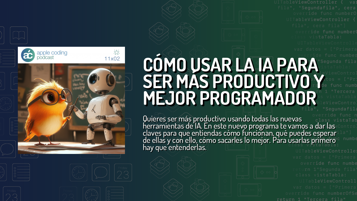 Cómo usar la IA para ser más productivo y mejor programador — Apple Coding — Cuonda