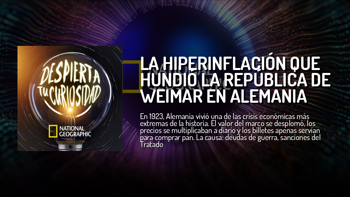 La hiperinflación que hundió la República de Weimar en Alemania ...